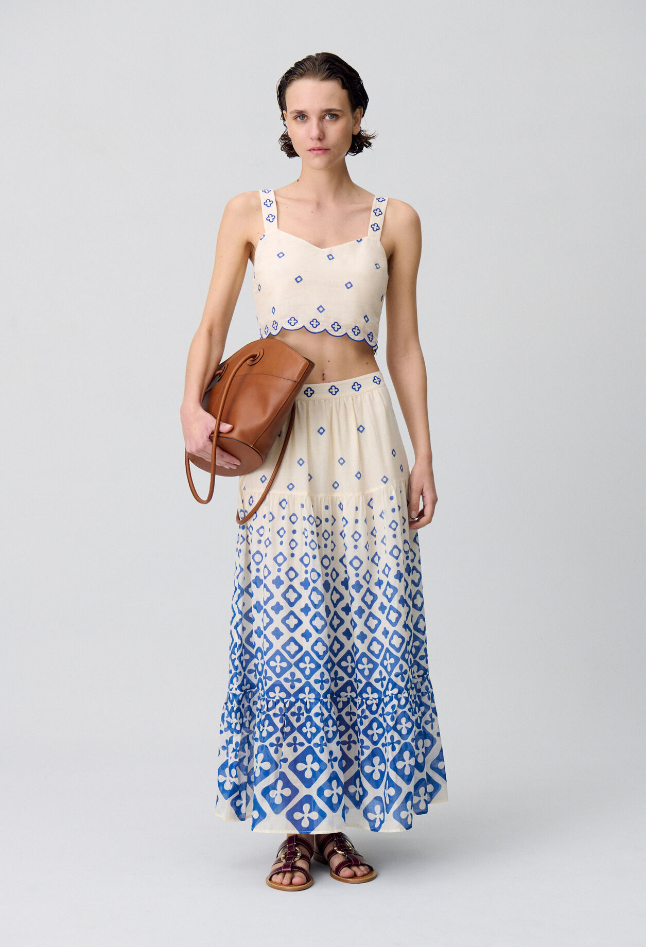 ProvenÃ§al Long Skirt - Claudie