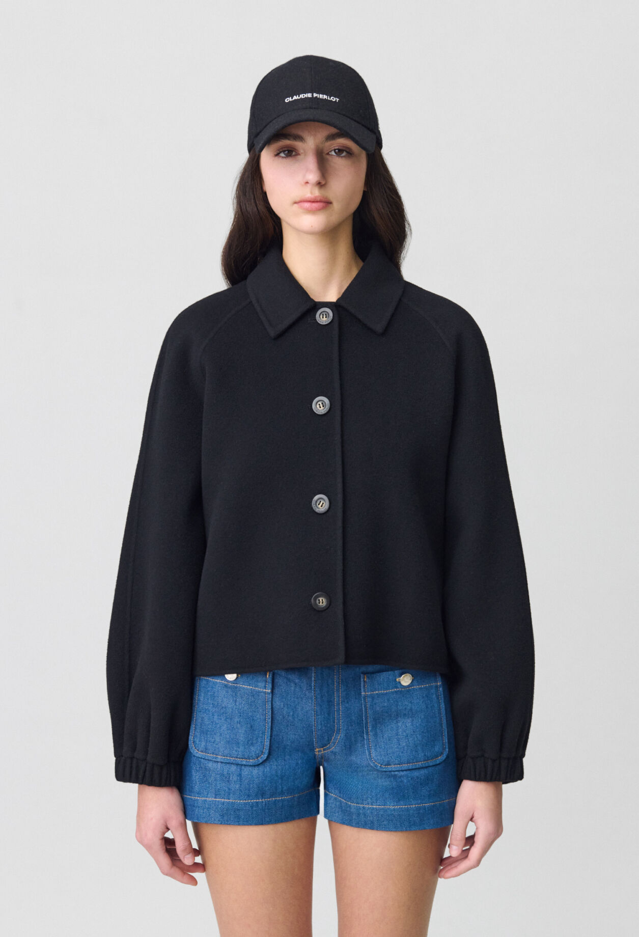 Short Shirt Collar Jacket - Sophievalet