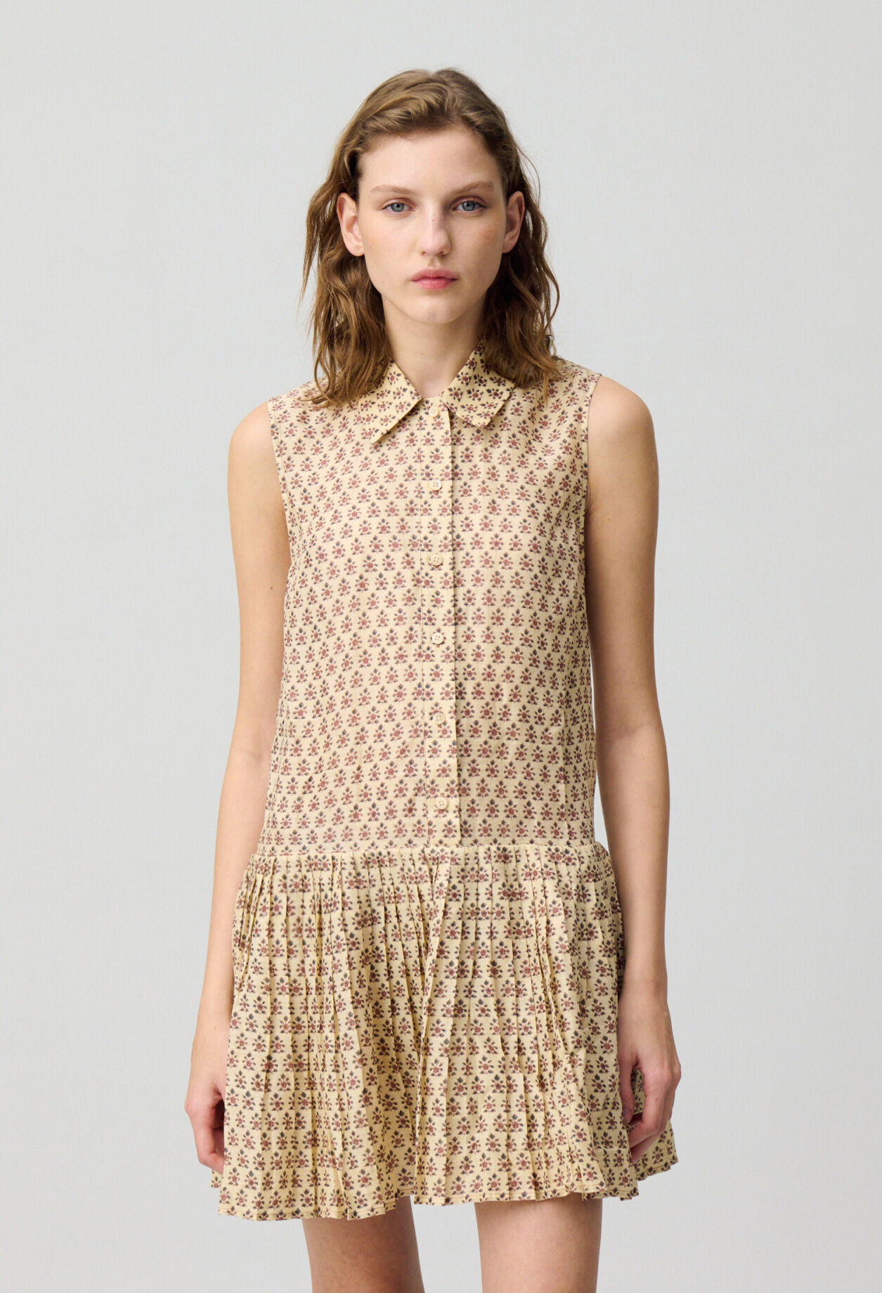 Printed Short Dress - Sophievalet
